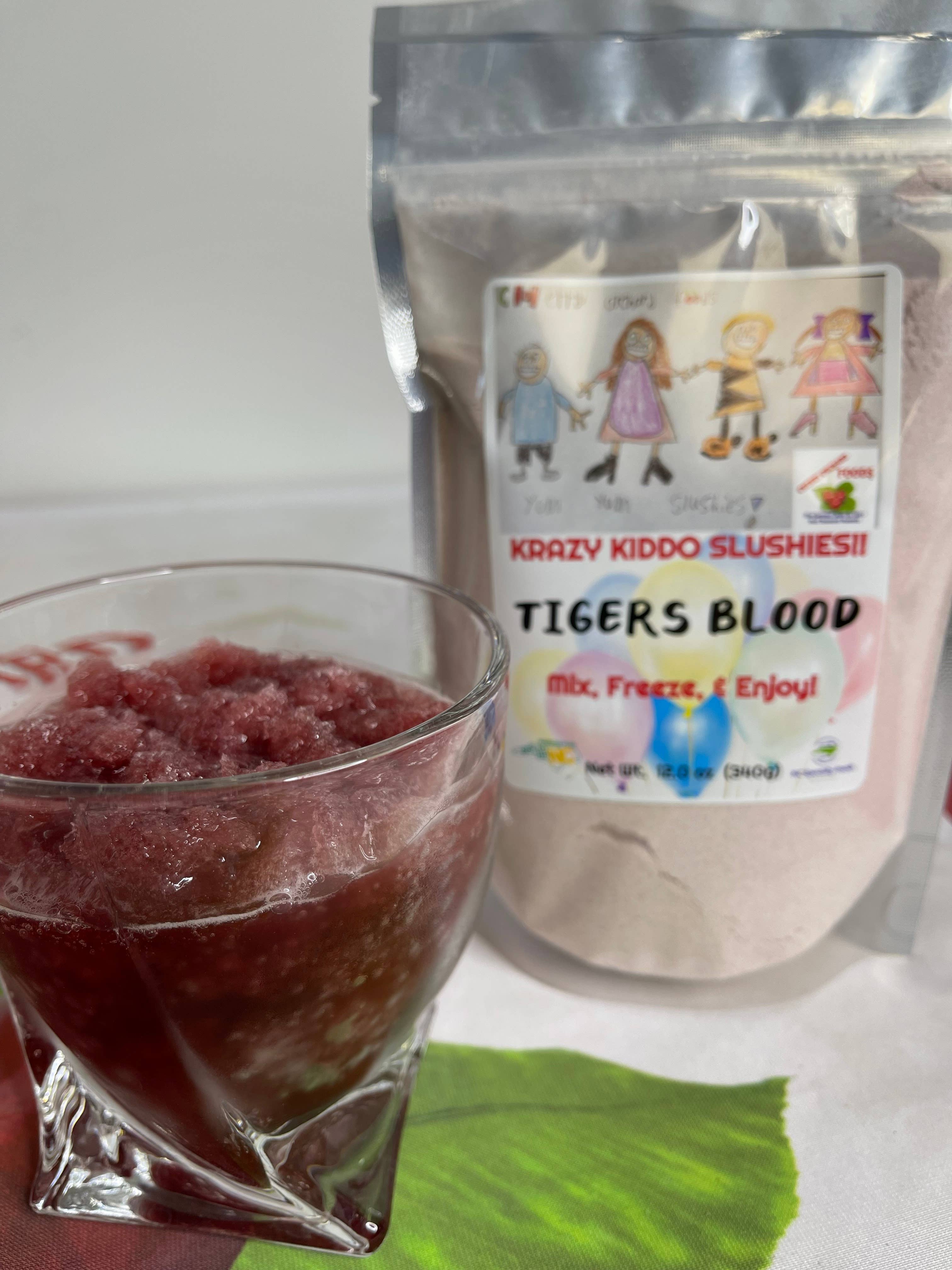Krazy Kiddo Slushies: Tigers Blood – Northwoods Urban Farm