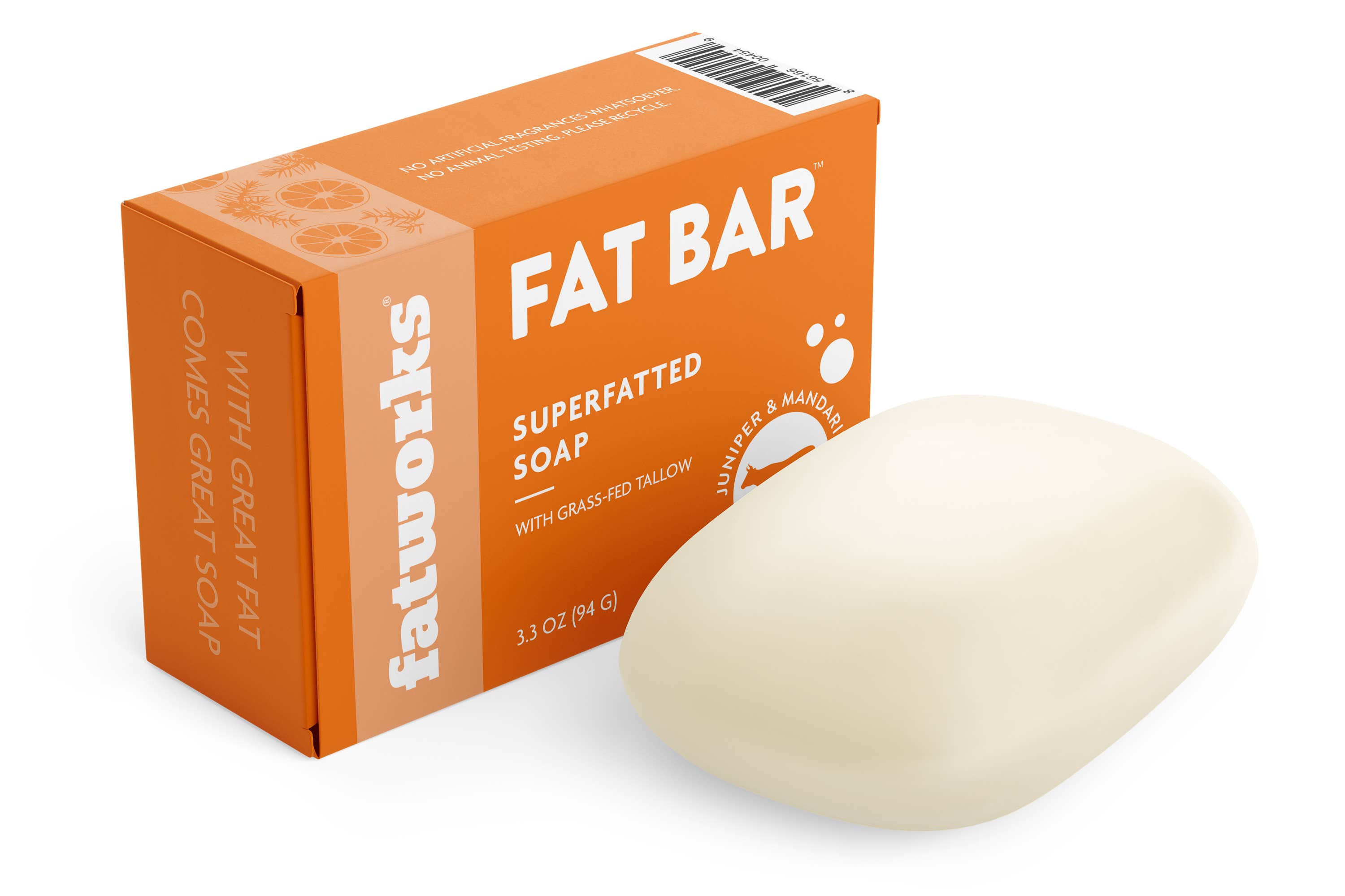 FATBAR™ (4.25 oz) - Grass-Fed Tallow Soap Bar – Northwoods Urban Farm