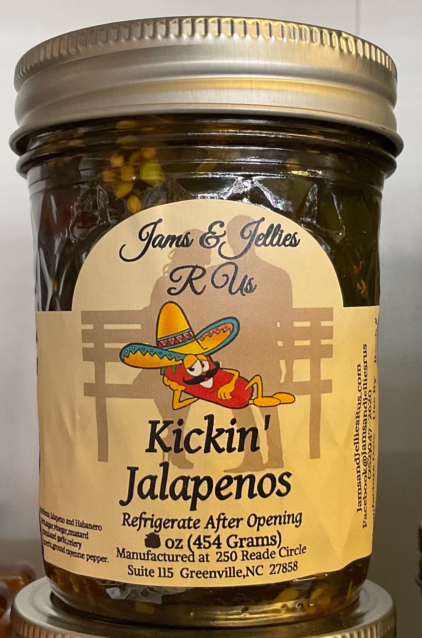 Kickin Jalapenos 8 oz. – Northwoods Urban Farm