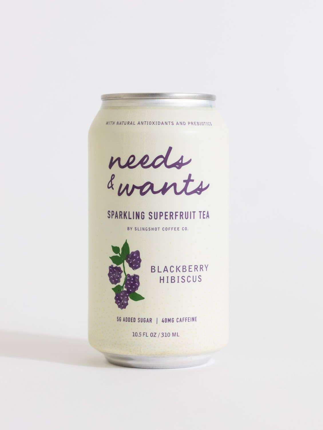 Needs & Wants Sparkling Superfruit Tea - Blackberry Hibiscus 10.5 oz ...